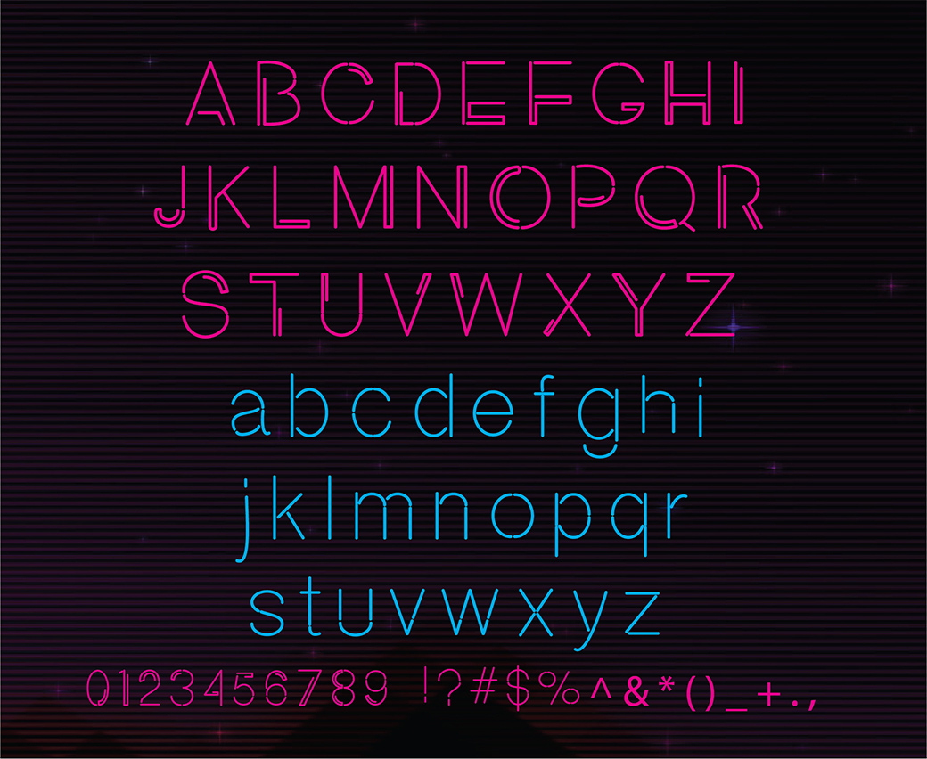 Neon Absolute, Fonts | GraphicRiver